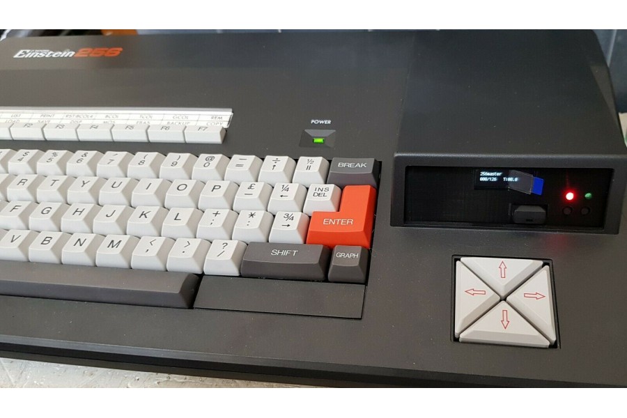 Tatung Einstein TC01 or 256 Gotek Floppy Disk Emulator, OLED & Fitting ...